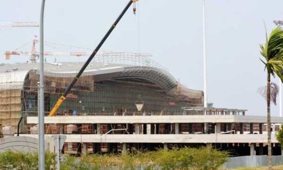 Construction of the new terminal Malabo International Airport advance ...